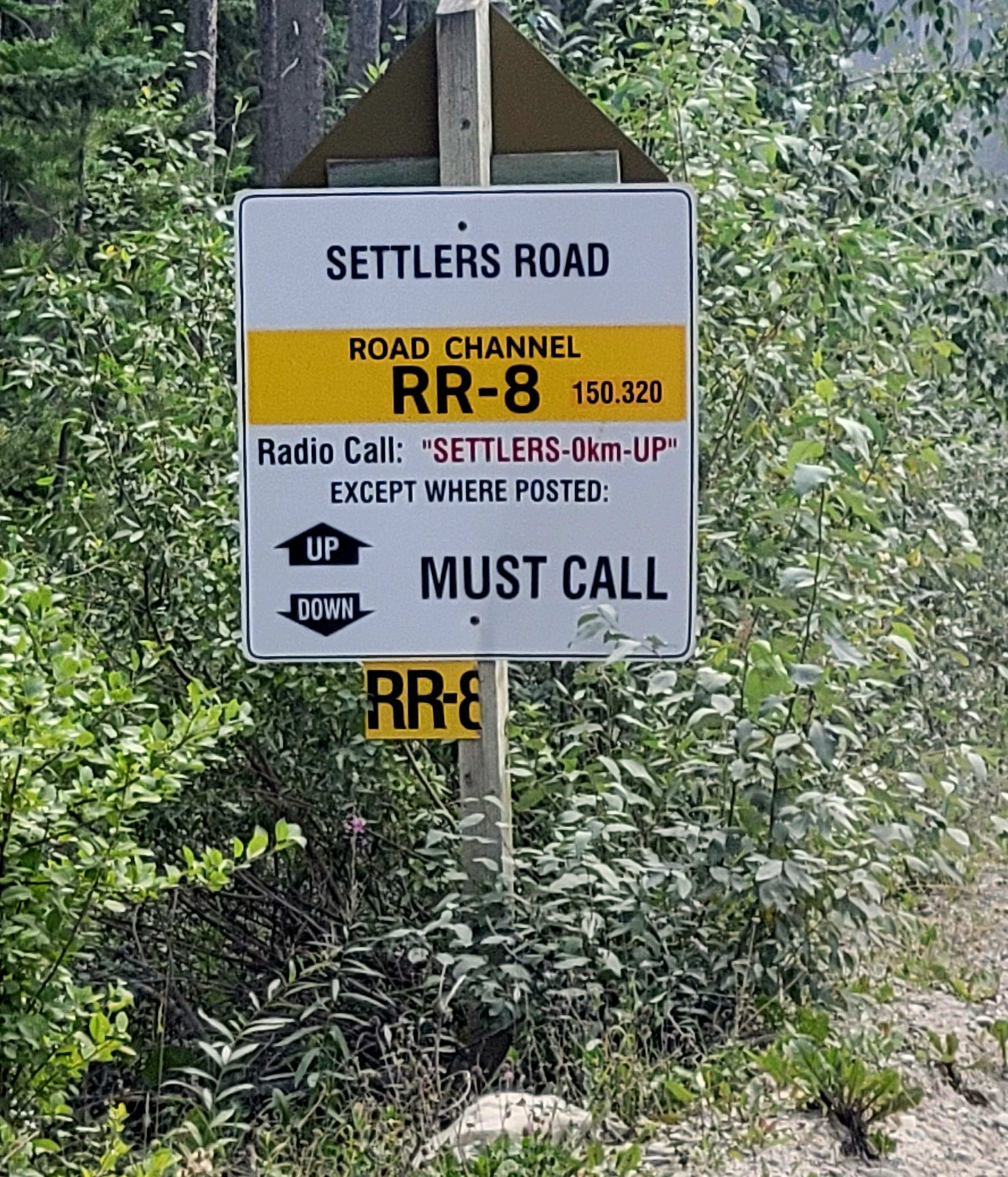 BC Canada Radio Assisted Resource Road Channels and Use